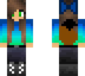 Werewolf girl | Minecraft Skin