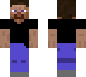 Black Steve | Minecraft Skin