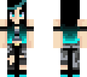 cute emo girl | Minecraft Skin