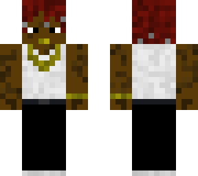 RAPPER LIL black | Minecraft Skin