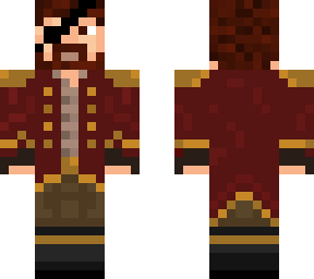 Modified Pirate Captian | Minecraft Skin