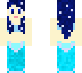 Pearl Mermaid Princess | Minecraft Skin