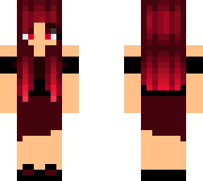 Ash (Demon Girl) | Minecraft Skin