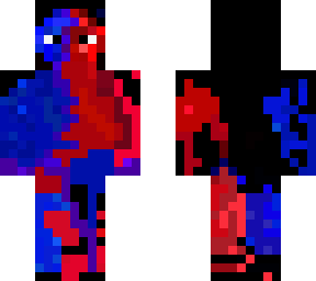 Red and Blue | Minecraft Skin