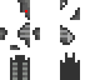 Cyborg Template | Minecraft Skin