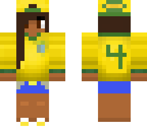 Edited Brazilian Girl | Minecraft Skin