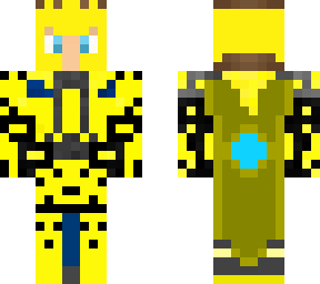 Moosecraft in Golden Popularmmos Armor | Minecraft Skin