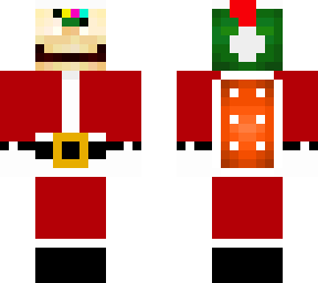 Lemmy Koopa in a Santa outfit | Minecraft Skin