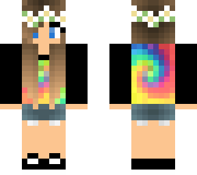 OG Tye Dye Girl | Minecraft Skin