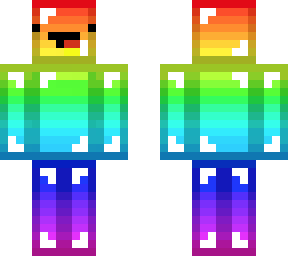 rainbow noob | Minecraft Skins