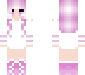 pink gamer girl | Minecraft Skin