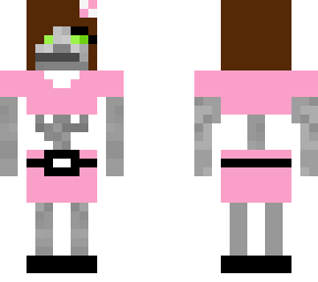 Skeleton Minecraft Girl