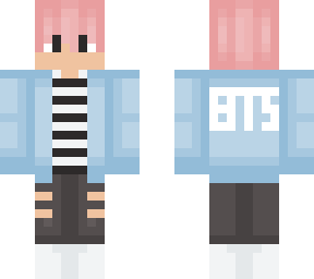 BTS suga boy (edit) | Minecraft Skin