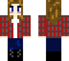 Flannel Girl | Minecraft Skin