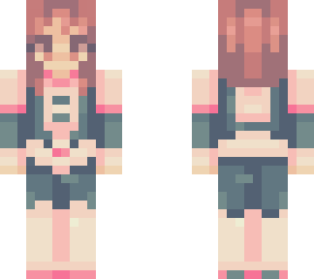 Ochaco Uraraka | Minecraft Skin