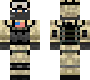 US. Army Desert Camo. | Minecraft Skin