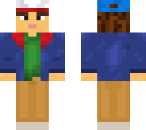 DUSTIN STRANGER THINGS | Minecraft Skin