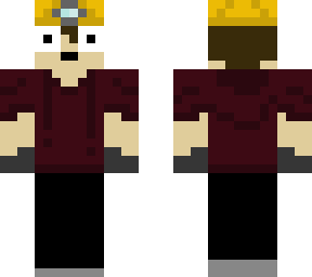 surprised miner | Minecraft Skin