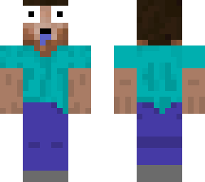 surprised noob | Minecraft Skin