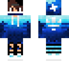 Cool Blue Boy | Minecraft Skin