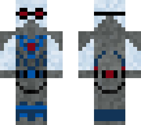 Custom Mr Freeze | Minecraft Skin
