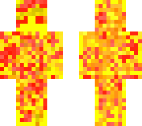 Fire Elemental | Minecraft Skin