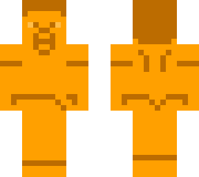 Orange Steve | Minecraft Skin
