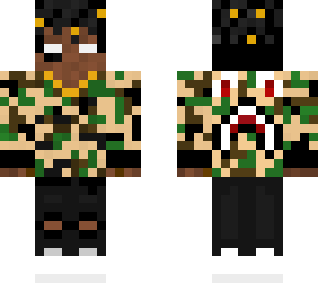 ski mask the slump god | Minecraft Skin