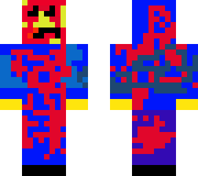 Creepy emoji | Minecraft Skin