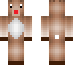 Rudy the Red-Nosed Reindeer | Minecraft Skin