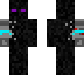 cybernetic enderman | Minecraft Skin