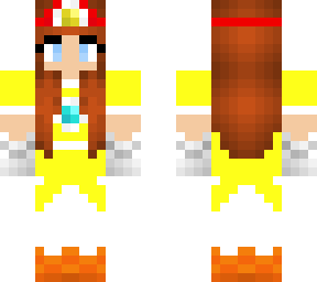 daisy mario | Minecraft Skins