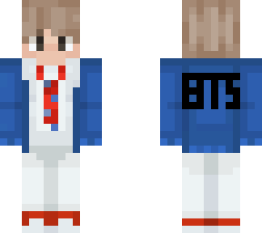 BTS Tae (edit) | Minecraft Skin