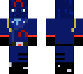 hooded Cobra Commander | Minecraft Skin