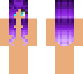 Purple Girl Hair Base REQUESTS OPEN | Minecraft Skin