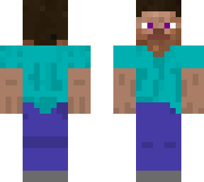 front & back changed steve | Minecraft Skin