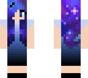 Galaxy Girl | Minecraft Skin