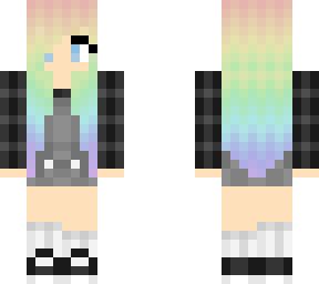 Girl Rainbow | Minecraft Skin