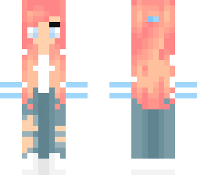 jeans and adidas jumper | Minecraft Skin
