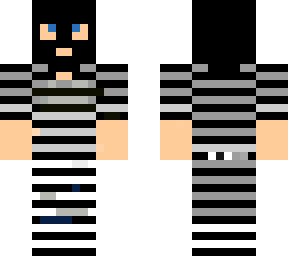 Robber with ski mask | Minecraft Skin
