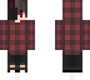 black bunny mask boy (slim) | Minecraft Skin