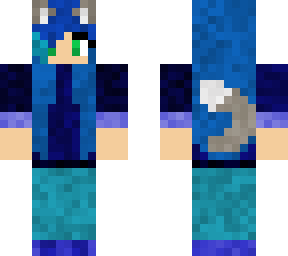 Blue Wolf | Minecraft Skin