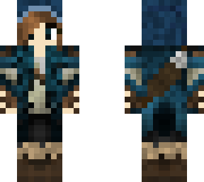 Minecraft Girl Archer Skin