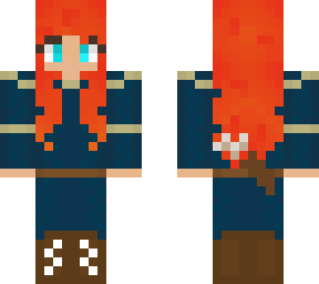 Merida from Brave | Minecraft Skin