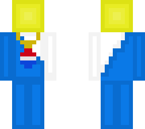 Lemon twist Pepsi man | Minecraft Skin