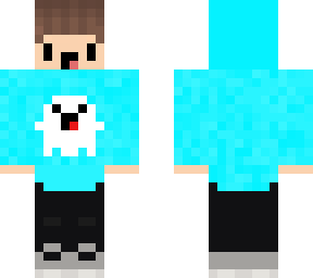 Blue Anime Boy | Minecraft Skin