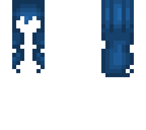 Blue Hair Base | Minecraft Skin