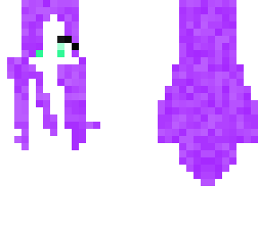 Purple Wig | Minecraft Skin