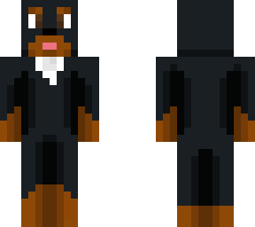 Black and Tan Cavalier King Charles Spaniel | Minecraft Skin