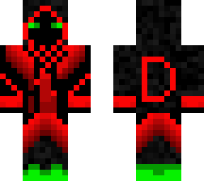 Red enderman 2 | Minecraft Skin